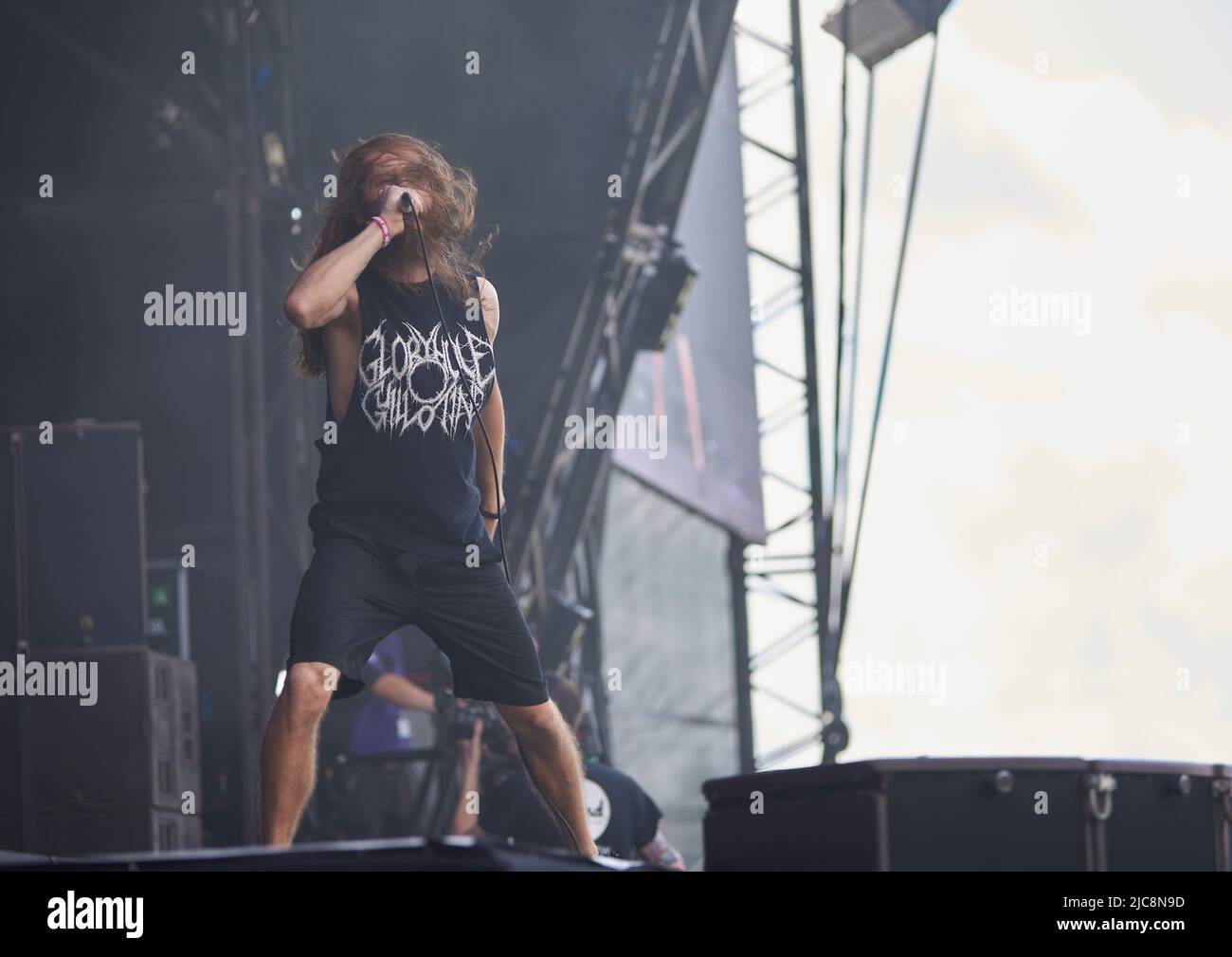 Richie Cavalera of Incite Performs at Bloodstock Festival, Catton Park ...