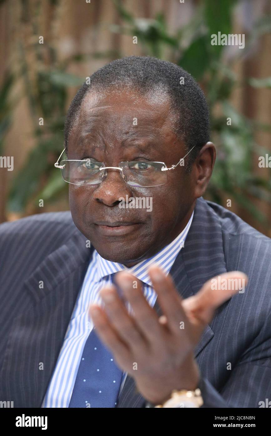 PAPE DIOP SENEGALESE POLITICIAN Stock Photo - Alamy