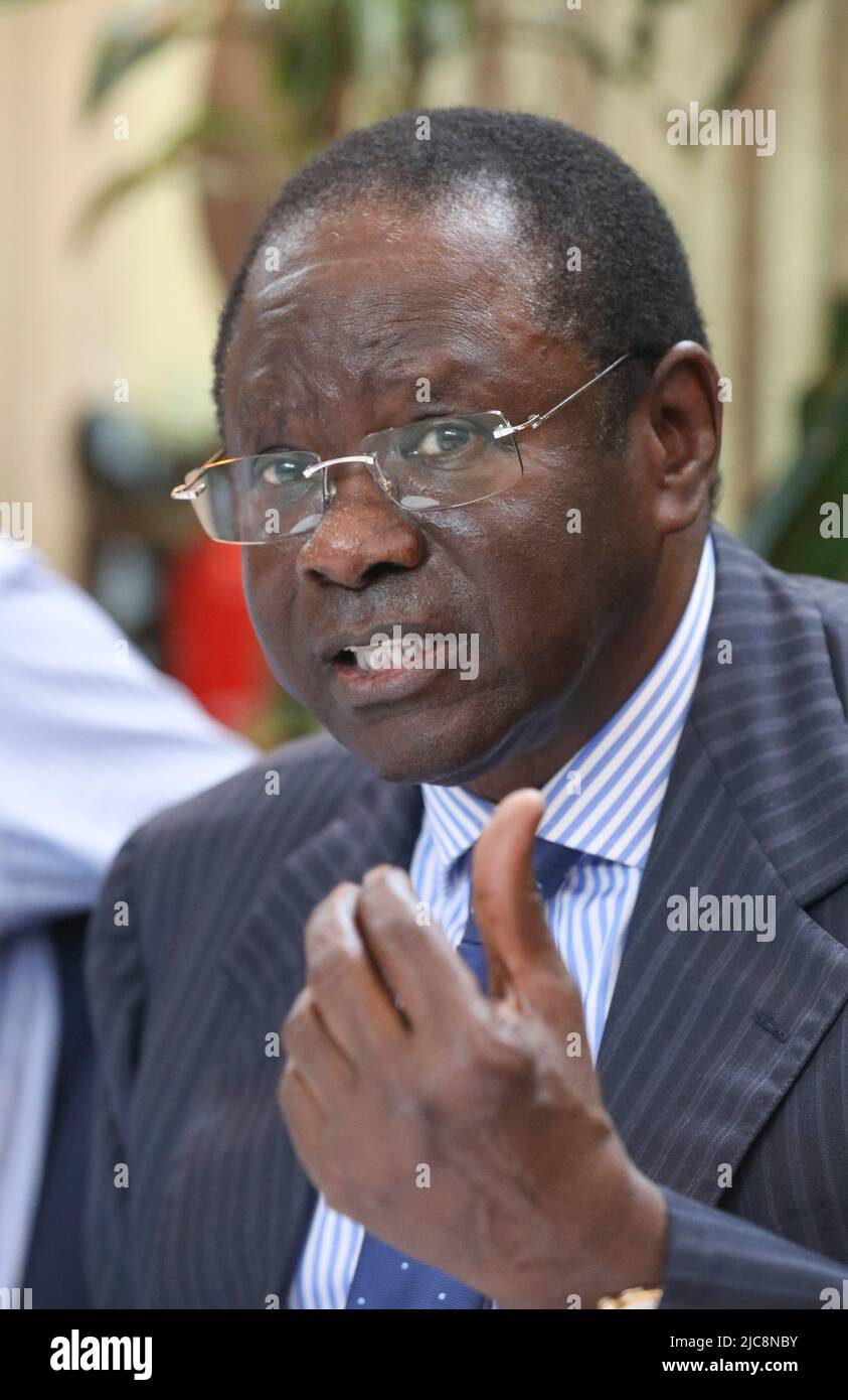 PAPE DIOP SENEGALESE POLITICIAN Stock Photo - Alamy