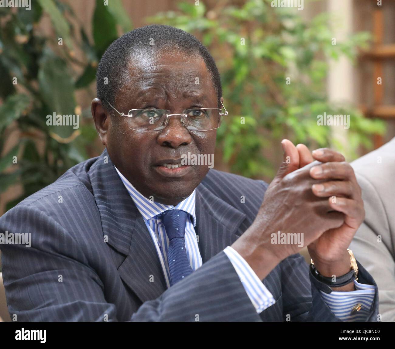 PAPE DIOP SENEGALESE POLITICIAN Stock Photo - Alamy