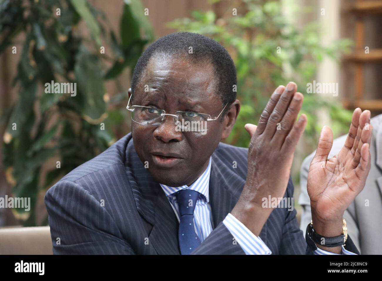 PAPE DIOP SENEGALESE POLITICIAN Stock Photo - Alamy