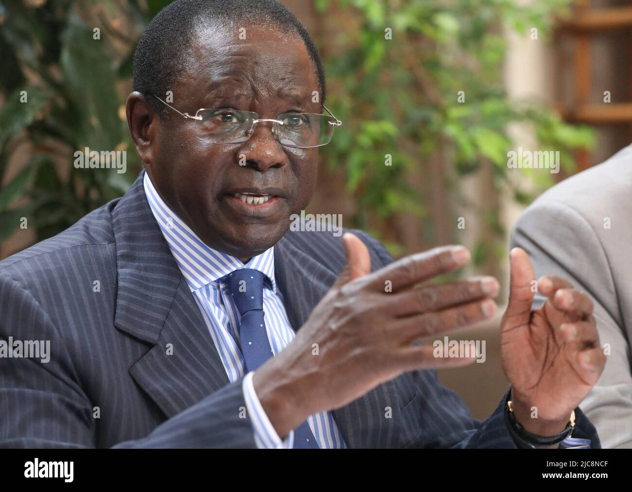 PAPE DIOP SENEGALESE POLITICIAN Stock Photo - Alamy