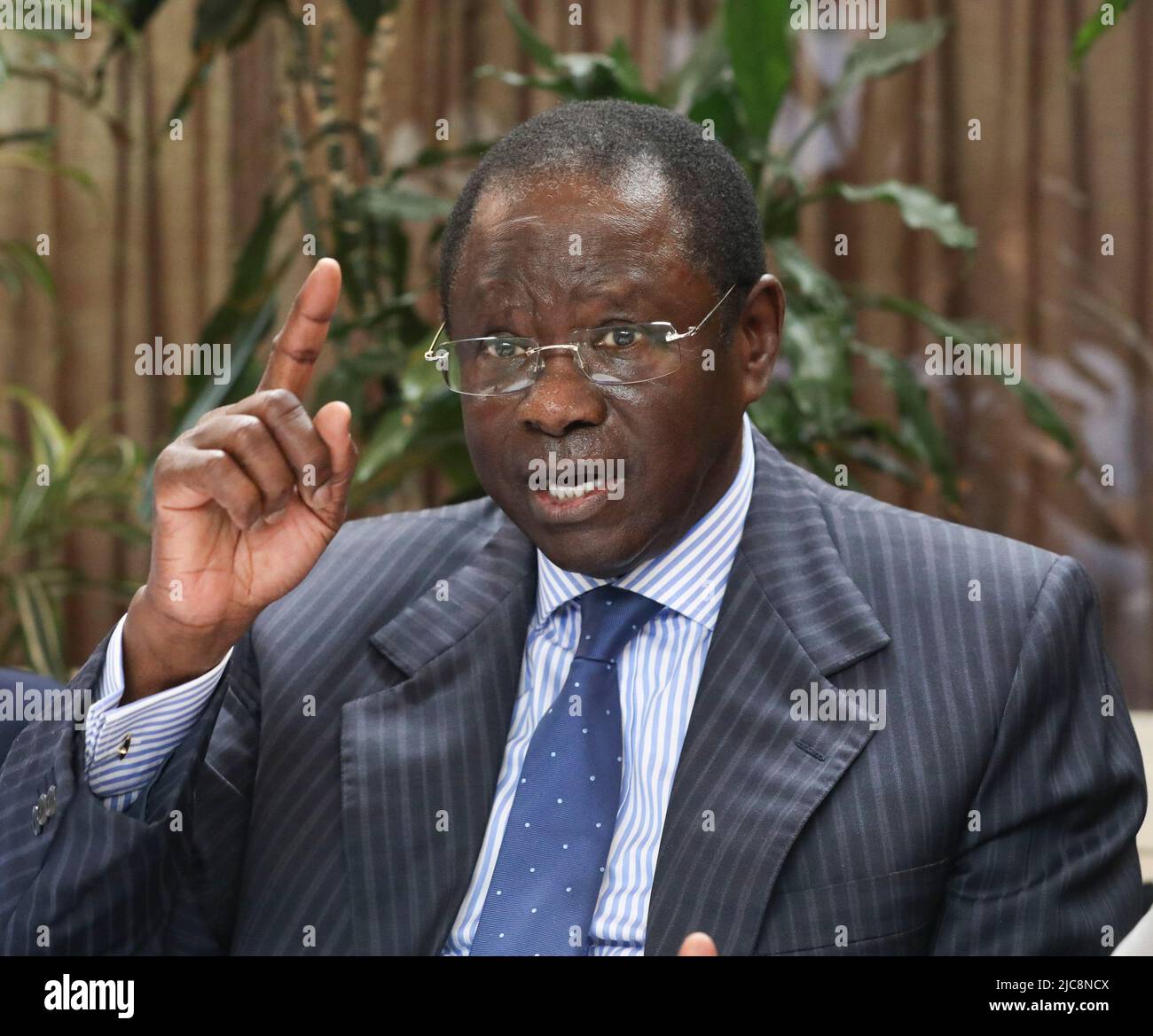 PAPE DIOP SENEGALESE POLITICIAN Stock Photo - Alamy