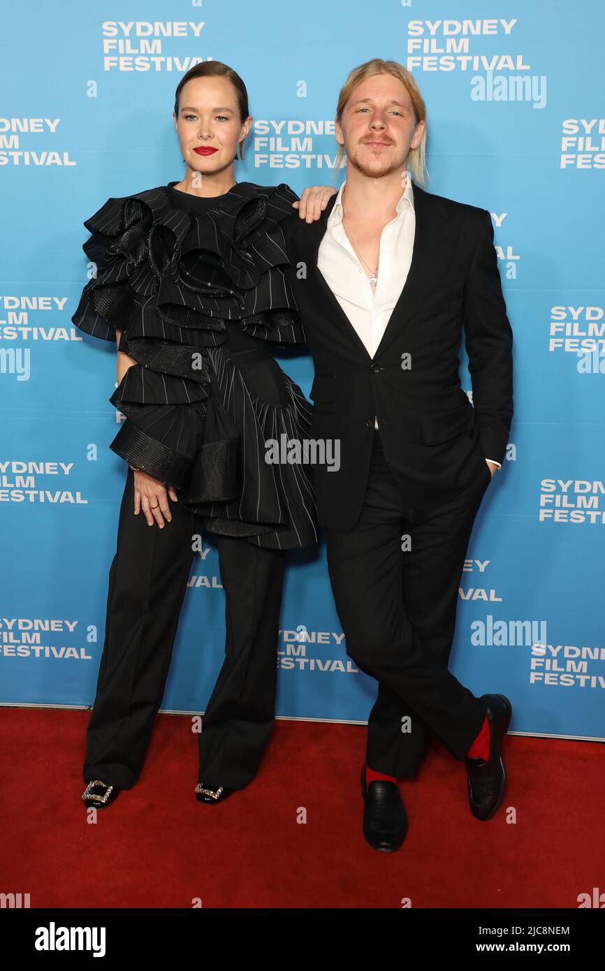 Sydney, Australia. 11th June 2022. Cast members Krew Boylan and Daniel ...