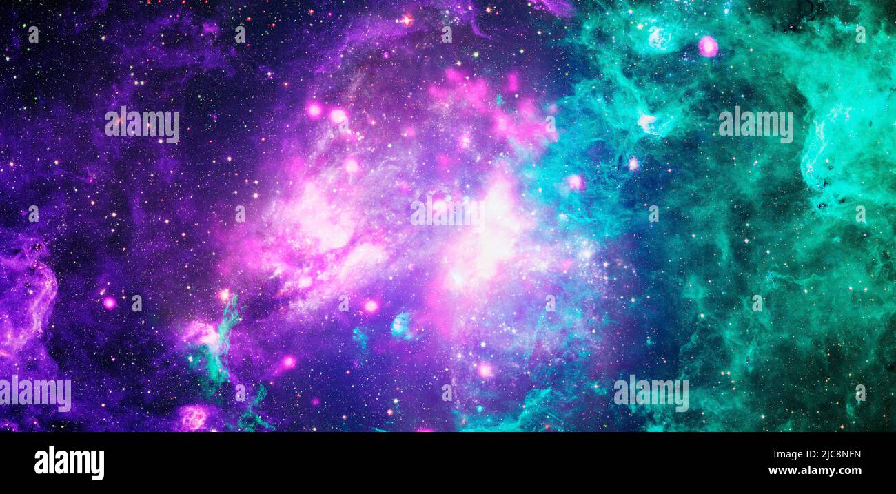 star particle motion on black background, starlight nebula in galaxy at ...