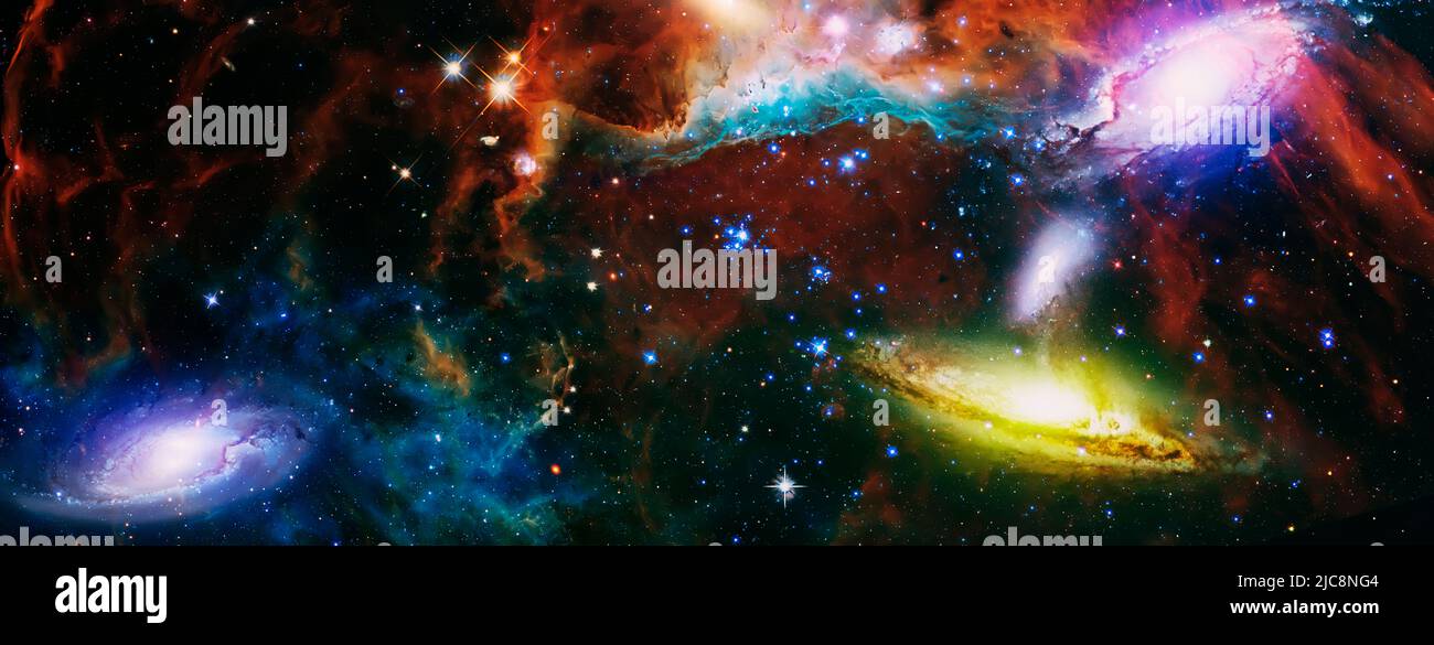 star particle motion on black background, starlight nebula in galaxy at ...