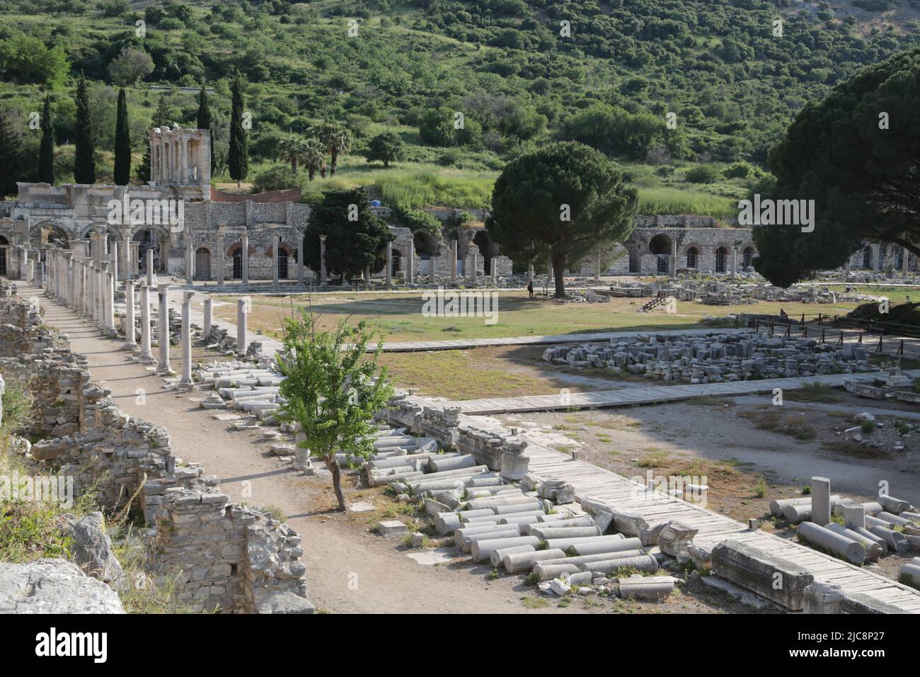 in turkey the antique architecture and land Stock Photo - Alamy