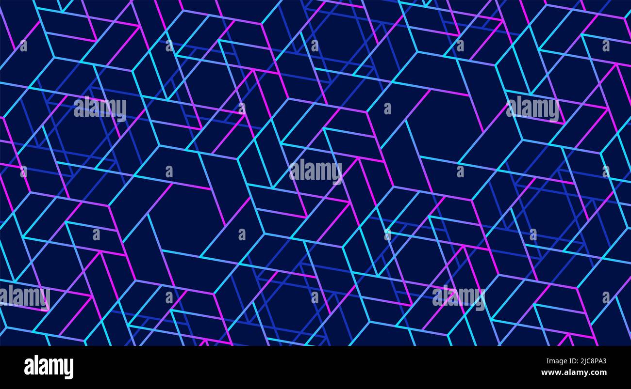 abstract blue purple triangle pattern, network image, geometric light texture background ...