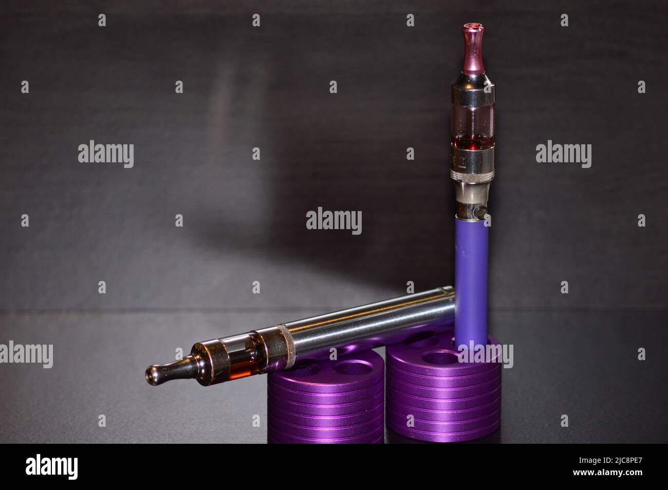 Vintage e-cigarette, Vintage vape Stock Photo - Alamy