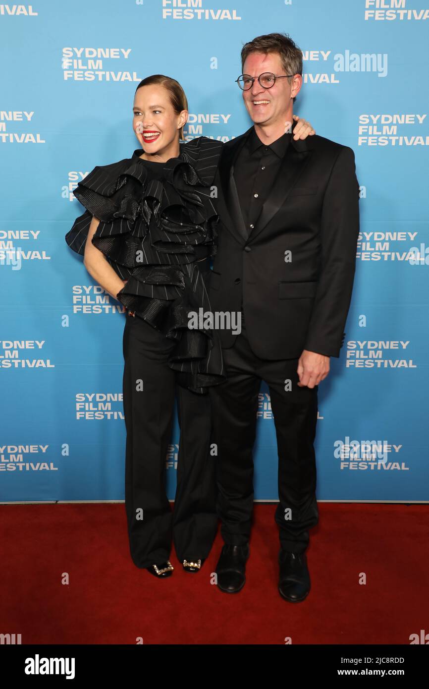 Sydney, Australia. 11th June 2022. Krew Boylan and husband Andrew Baud ...