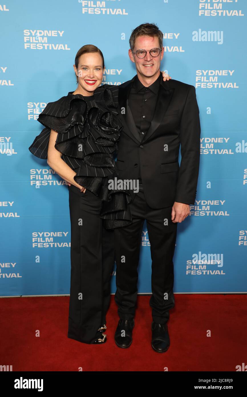 Sydney, Australia. 11th June 2022. Krew Boylan and husband Andrew Baud ...