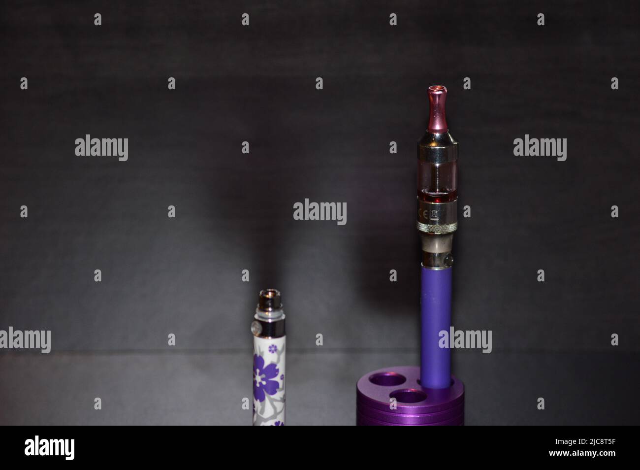 Vintage e-cigarette, Vintage vape Stock Photo - Alamy