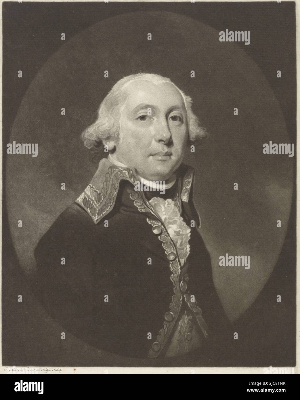 Portrait of Admiral Jan Willem de Winter, print maker: Charles Howard ...