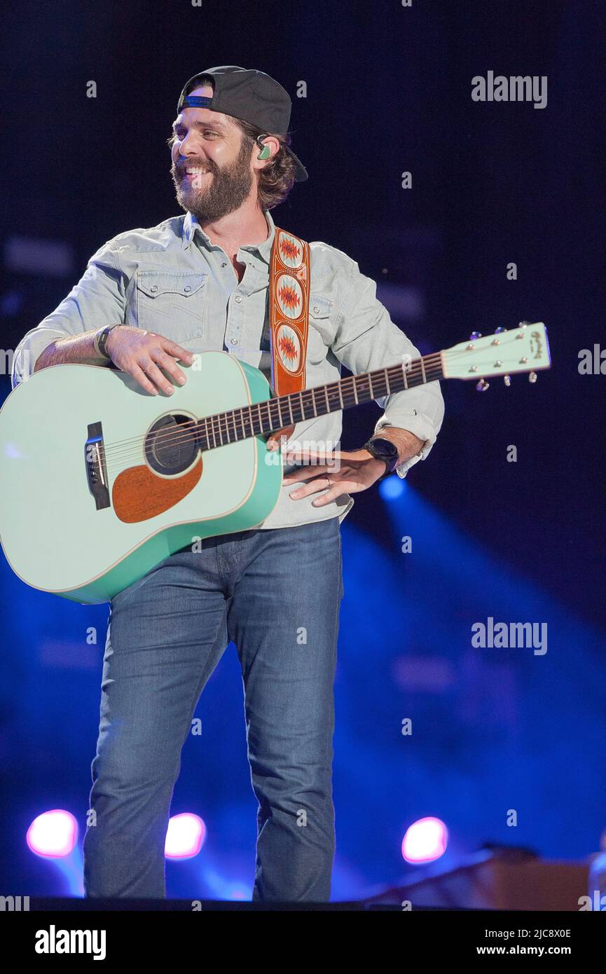 June 10, 2022 - Nashville, Tennessee; USA - Musician THOMAS RHETT ...