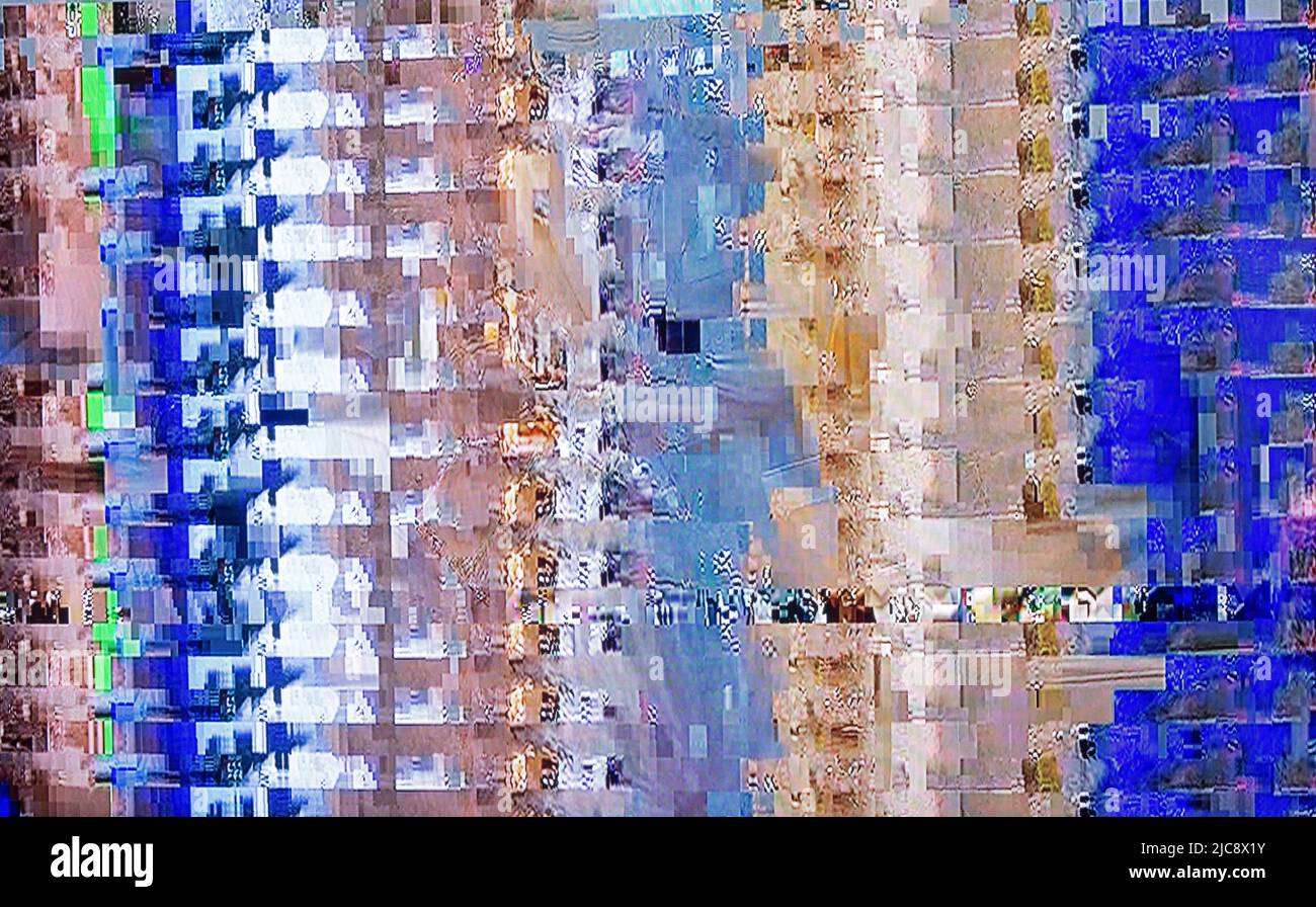 colorful abstract background texture. glitches, distortion on the ...