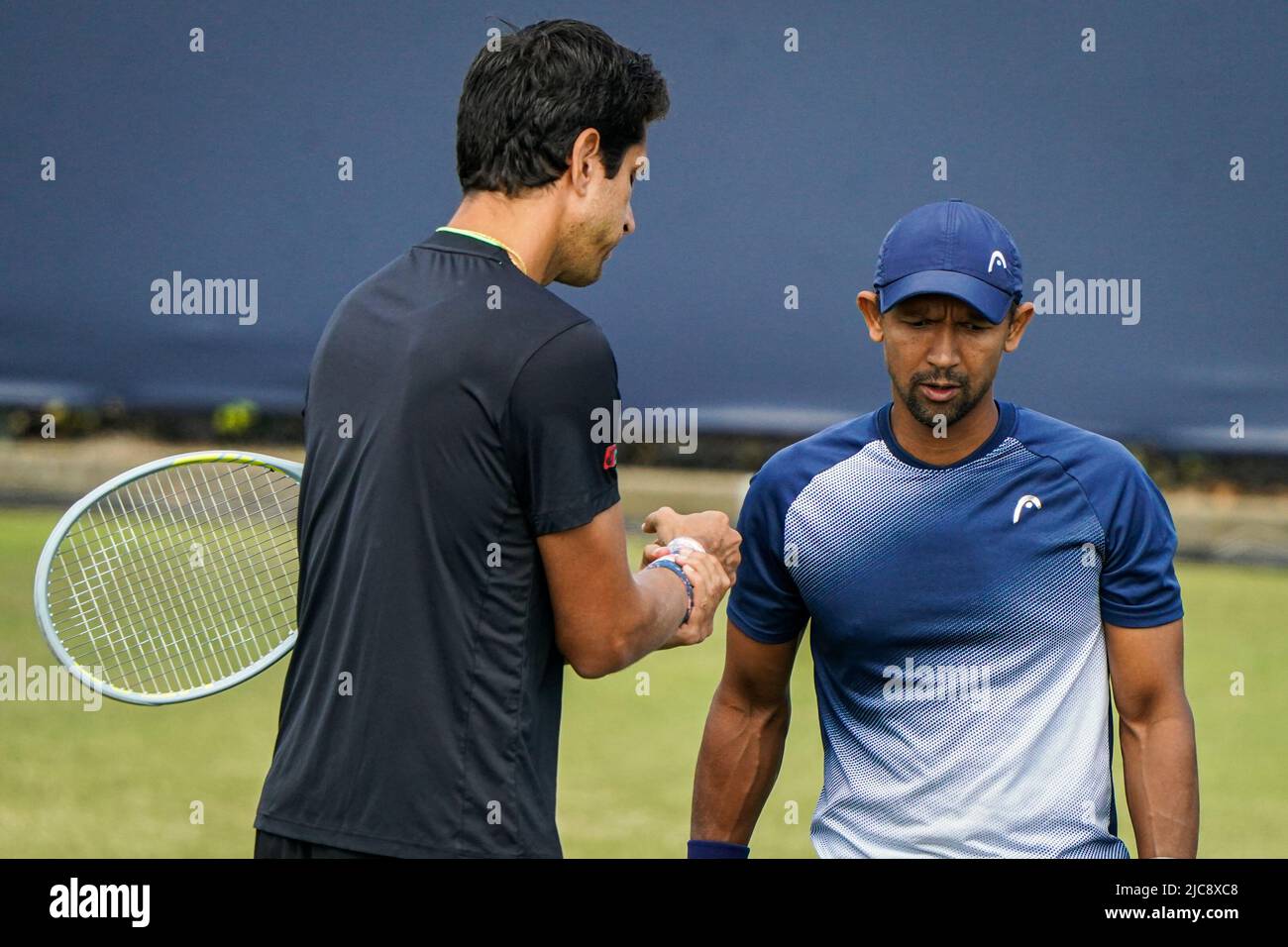 'S-HERTOGENBOSCH, NETHERLANDS - JUNE 11: Raven Klaasen of South Africa ...