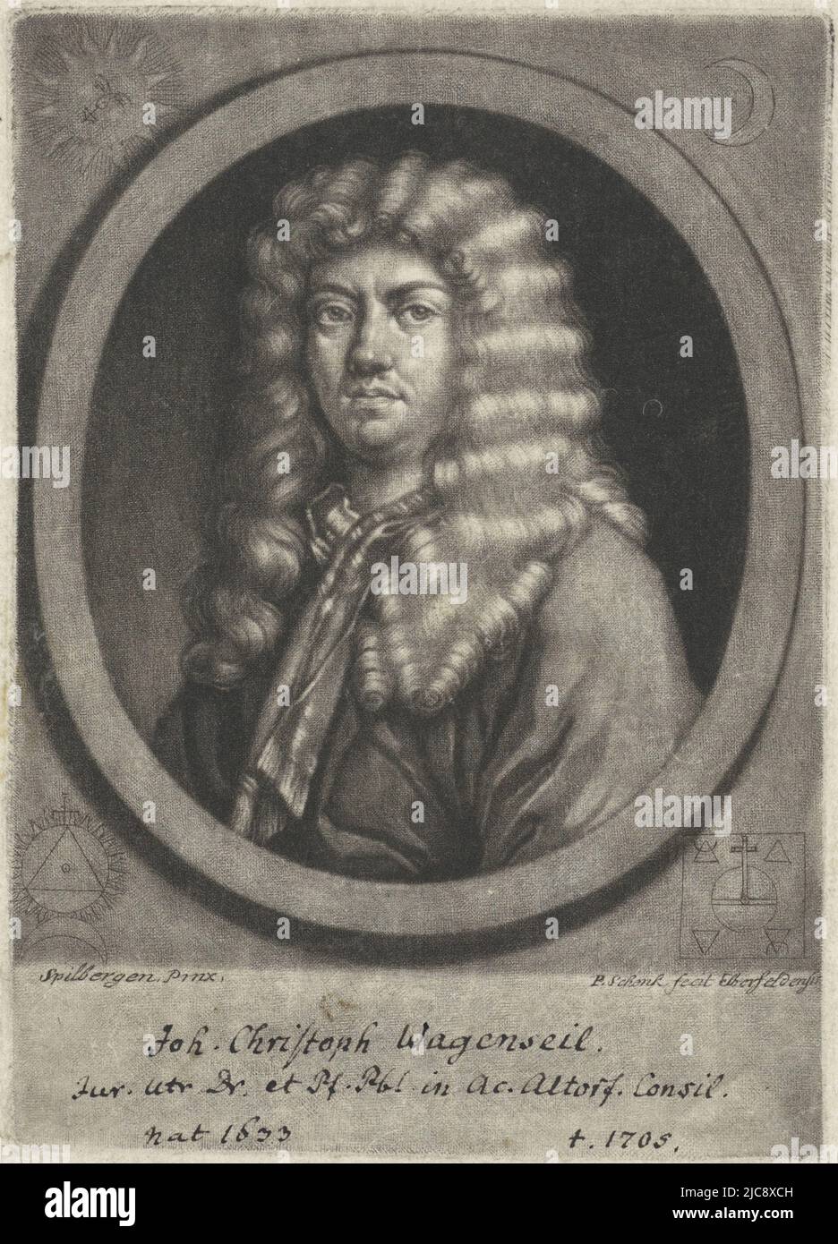 Orientalist johann christoph wagenseil hi-res stock photography and ...
