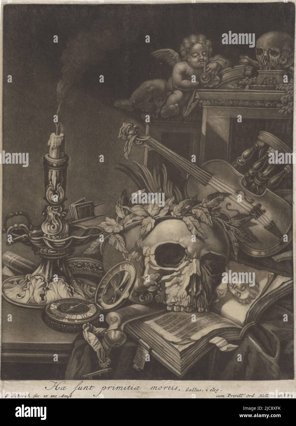 Vanitas clock hi-res stock photography and images - Alamy