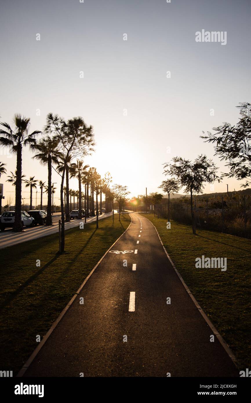 Safety cycle tracks hi-res stock photography and images - Alamy