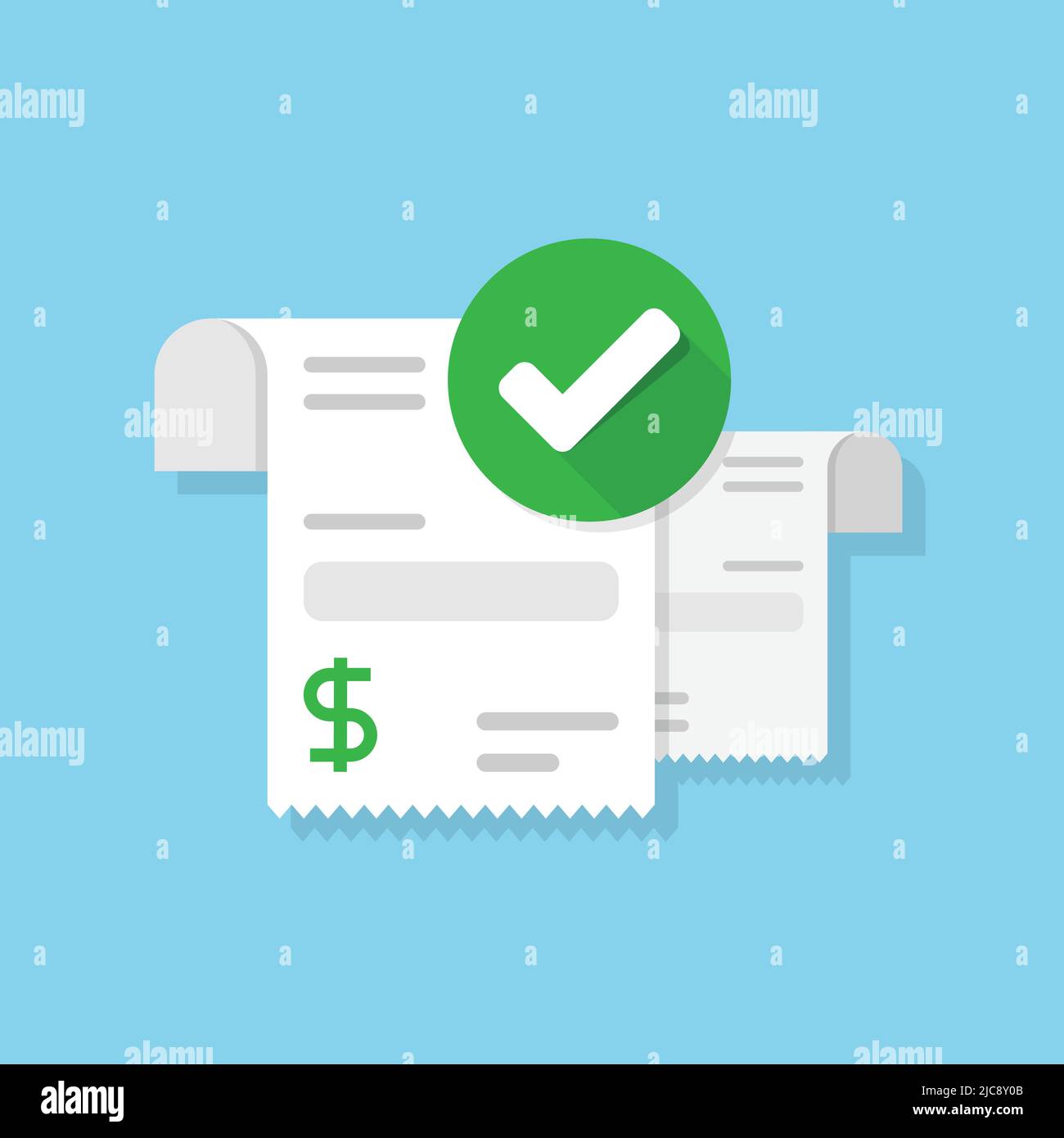 Approved transaction vector vectors Stock Vector Images - Alamy