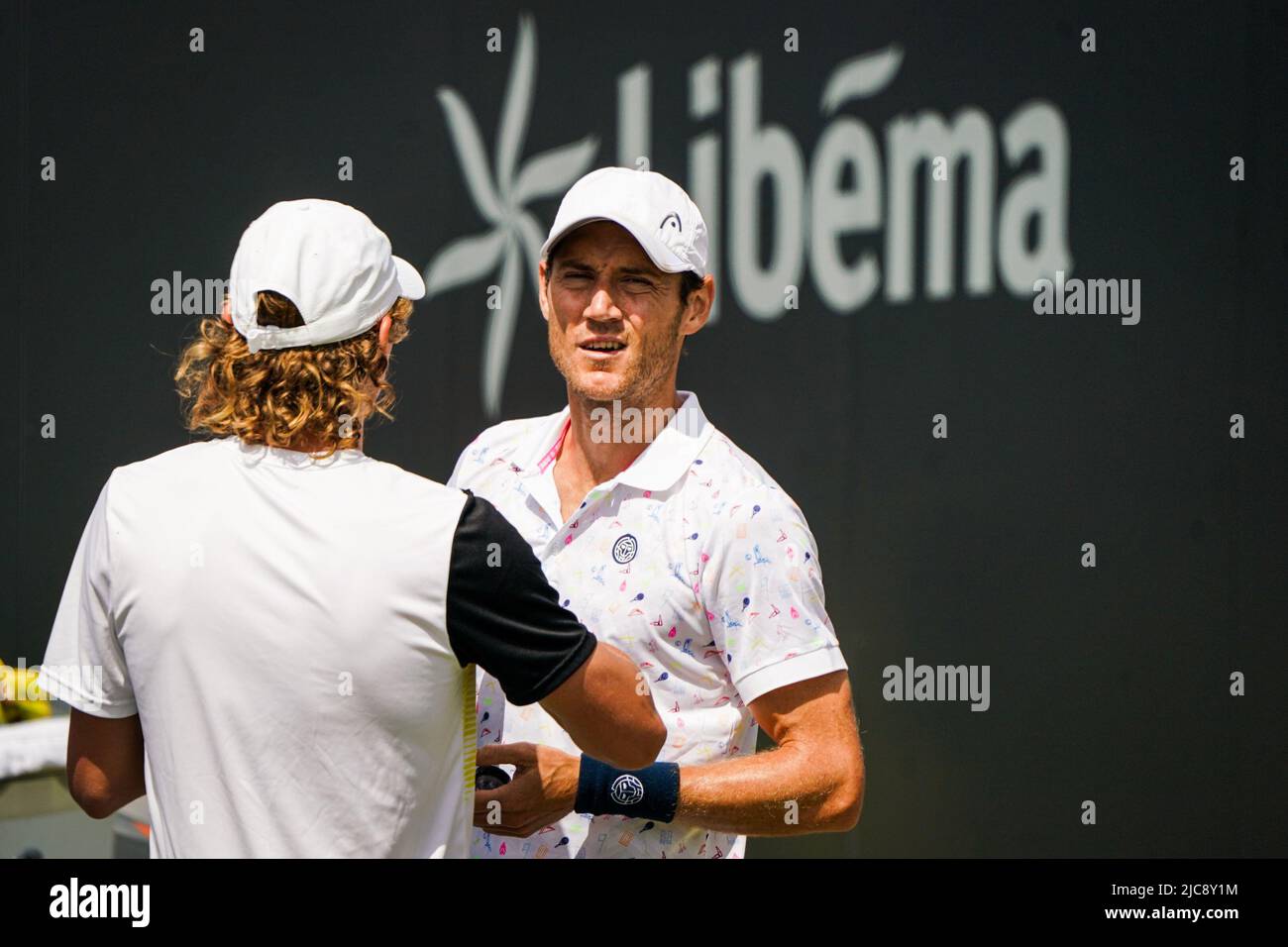 Raven klaasen of south africa and marcelo melo of brasil hi-res stock ...