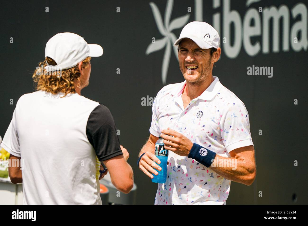 Raven klaasen of south africa and marcelo melo of brasil hi-res stock ...