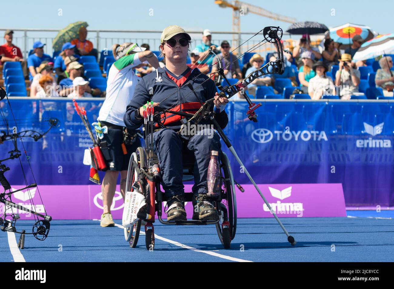 Jessica Stretton (Compound Women Team Great Britain) during the ...