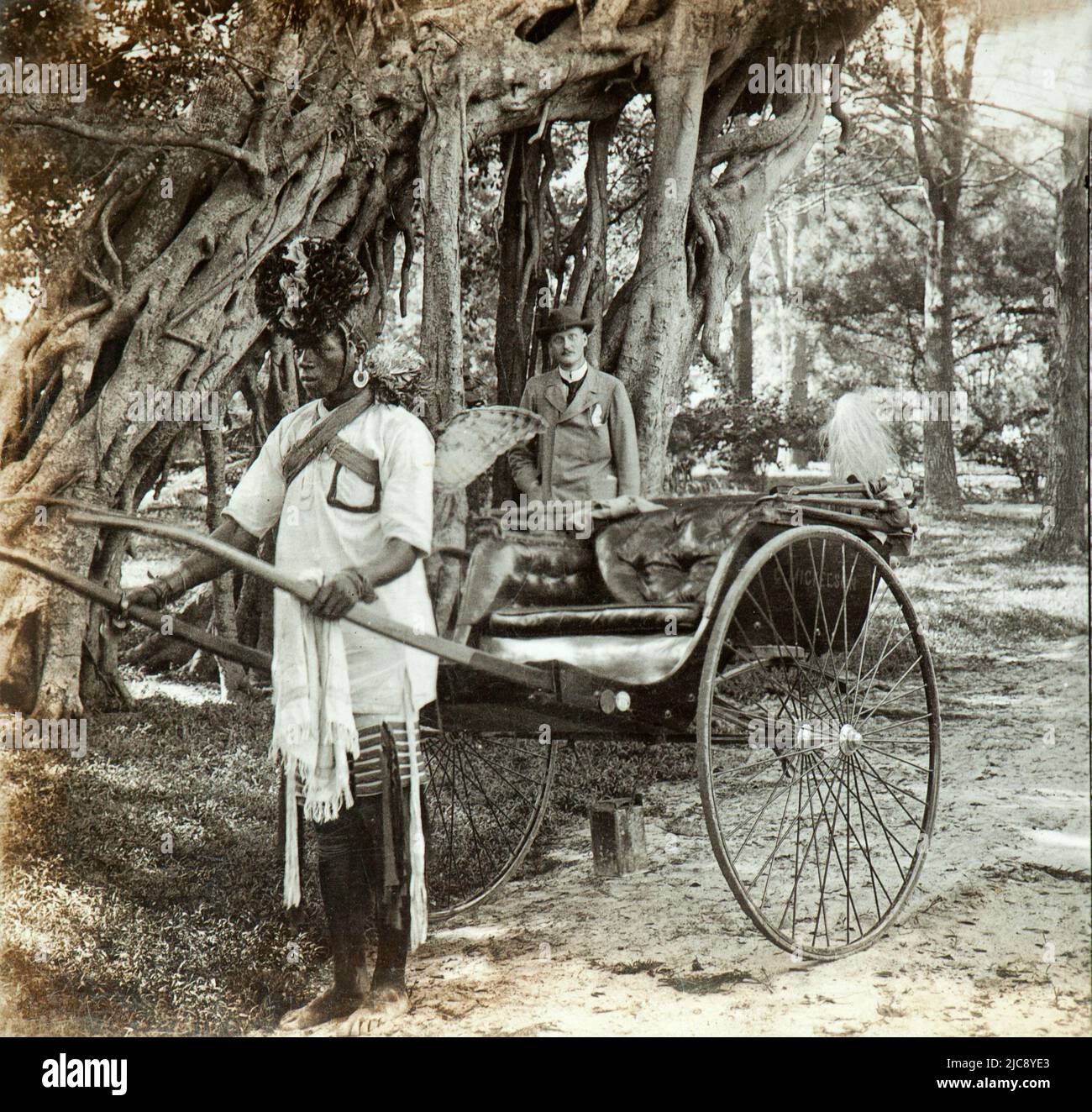 Rickshaw man in south africa hi-res stock photography and images - Alamy