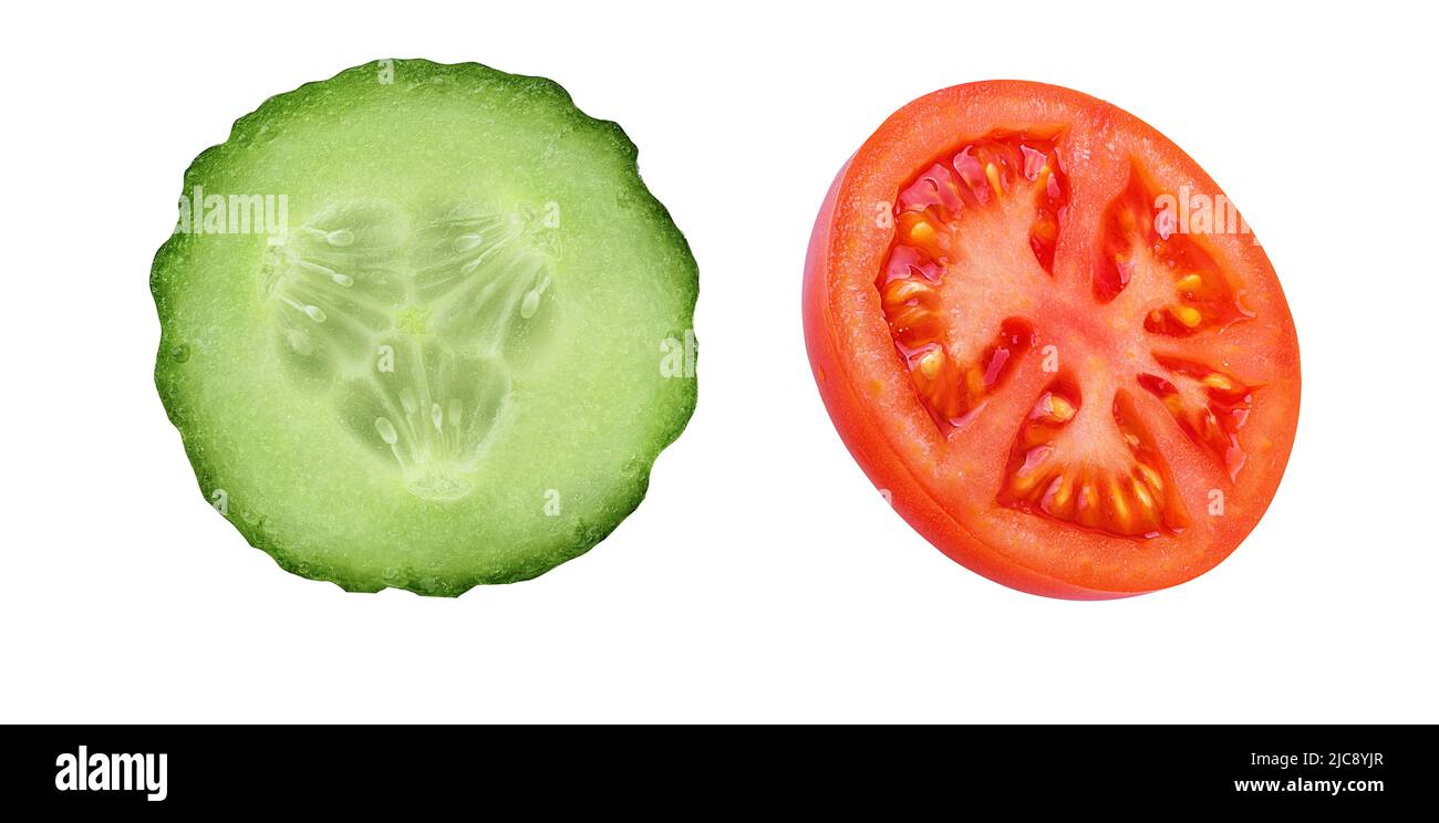 How to slice a tomato Cut Out Stock Images & Pictures - Alamy