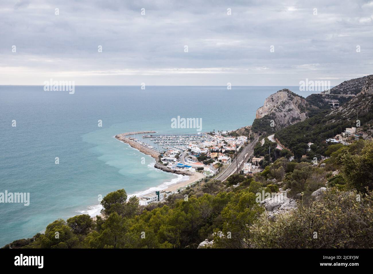 Garraf village beach hi-res stock photography and images - Alamy