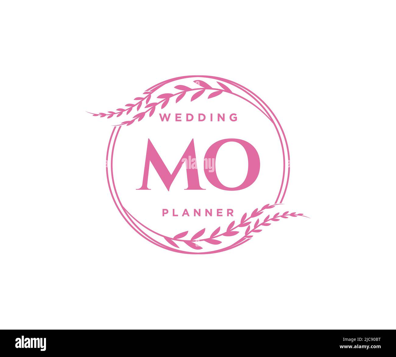 MO Initials letter Wedding monogram logos collection, hand drawn modern ...