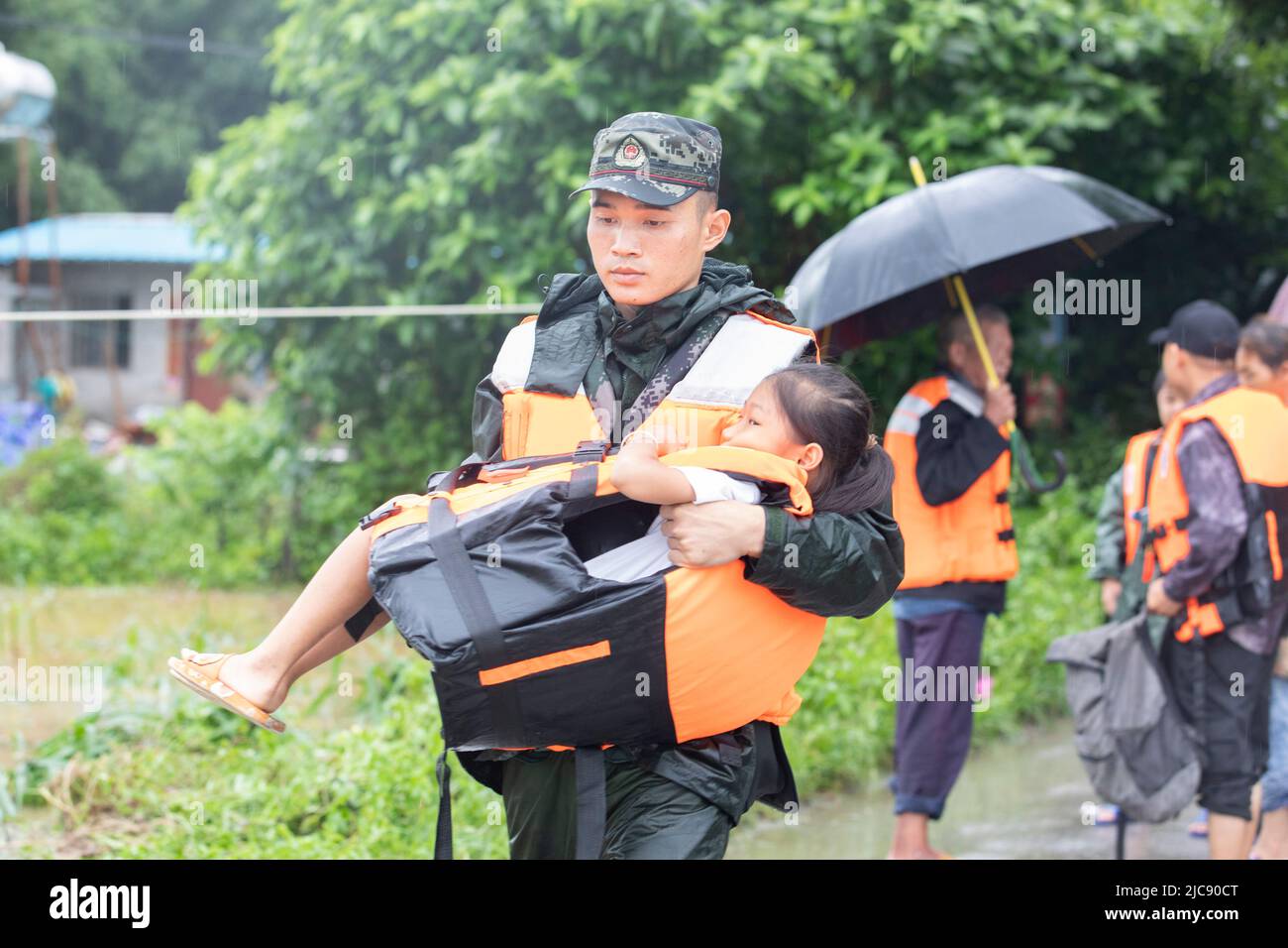 Armed children hi-res stock photography and images - Alamy