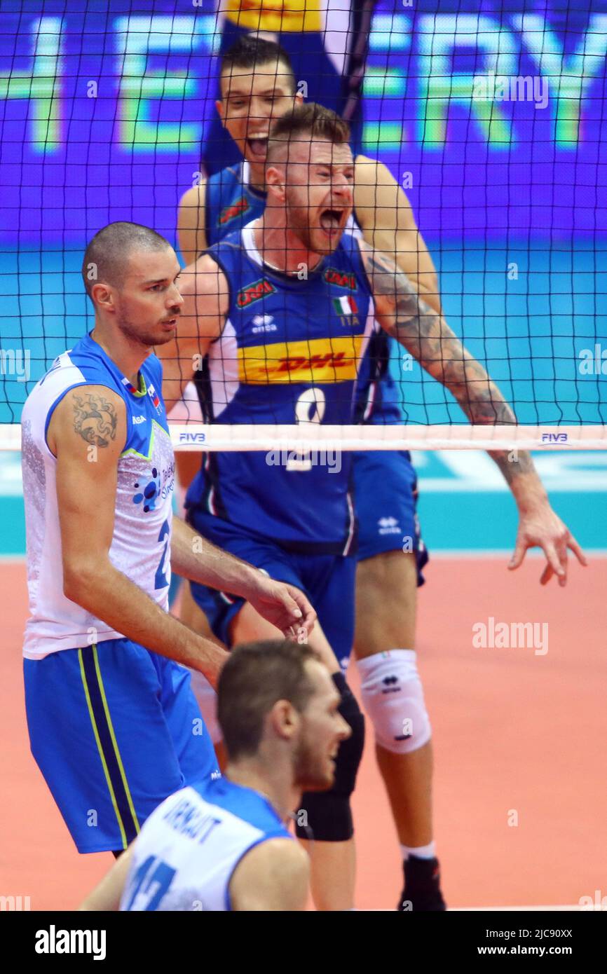 Italian volleyball player Ivan Zaytsev Stock Photo - Alamy