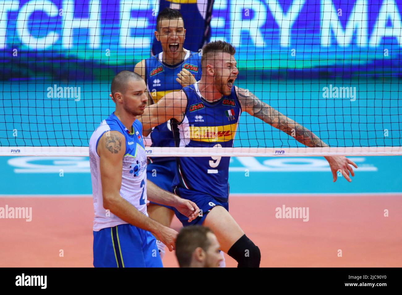 Italian volleyball player Ivan Zaytsev Stock Photo - Alamy
