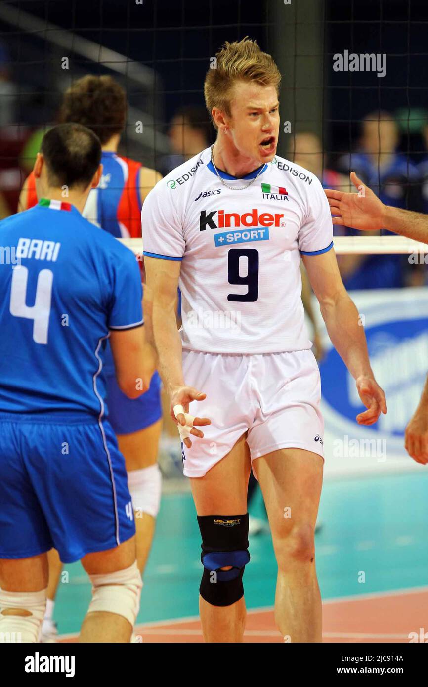 Italian volleyball player Ivan Zaytsev Stock Photo - Alamy