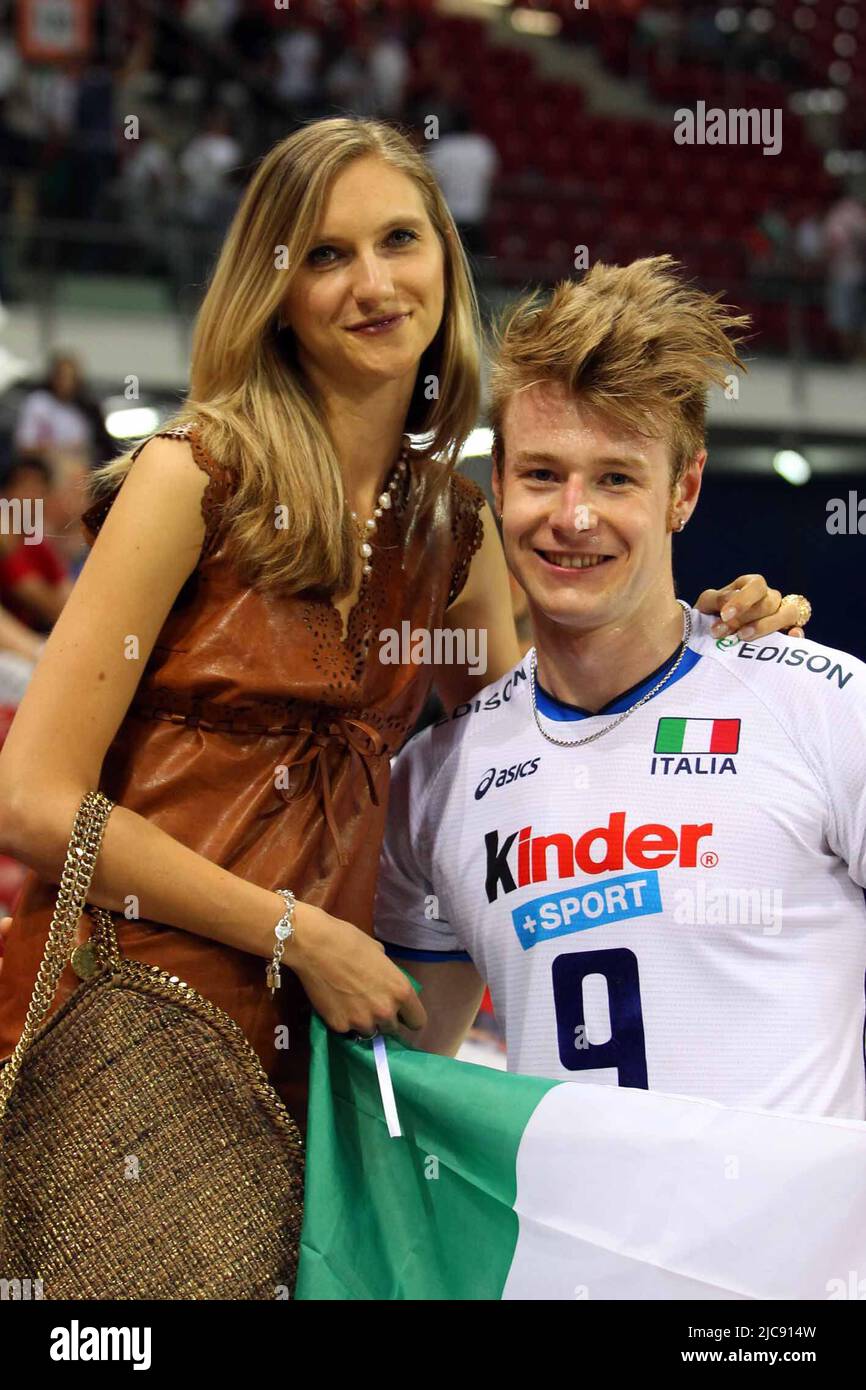Italian volleyball player Ivan Zaytsev Stock Photo - Alamy