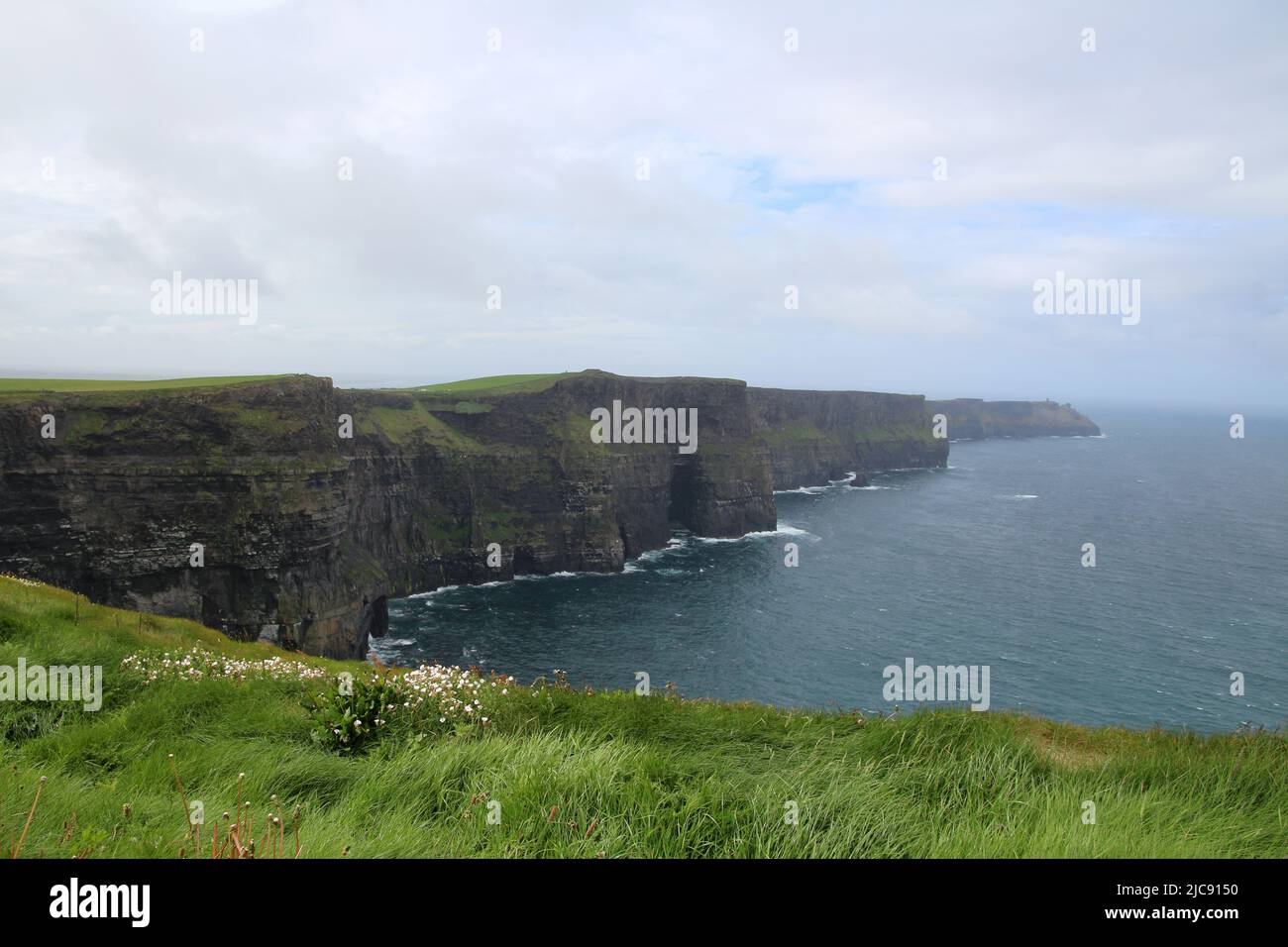 The Cliffs of Moher are Ireland's most famous cliffs Stock Photo - Alamy