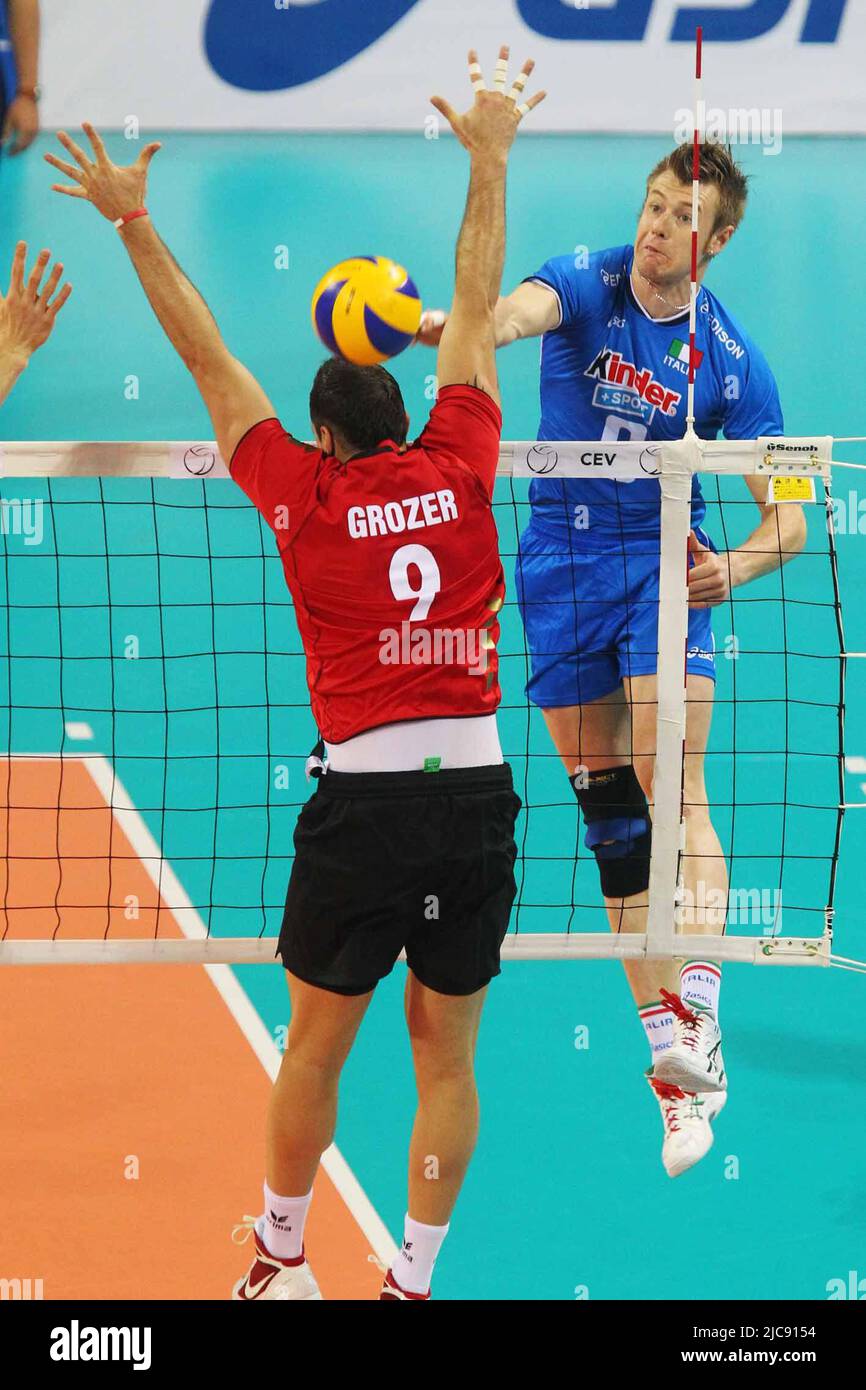 Italian volleyball player Ivan Zaytsev Stock Photo - Alamy