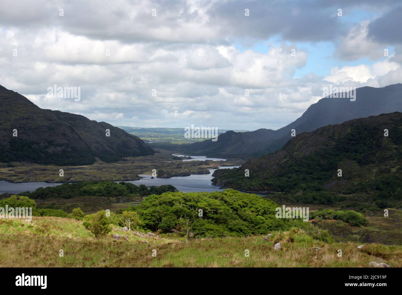 Ladies View, famous Ring of Kerry viewpoint in Ireland Stock Photo - Alamy