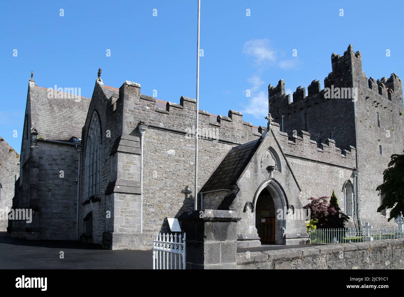 Holy Trinity Abbey Church in Adare, County Limerick, Ireland Stock ...