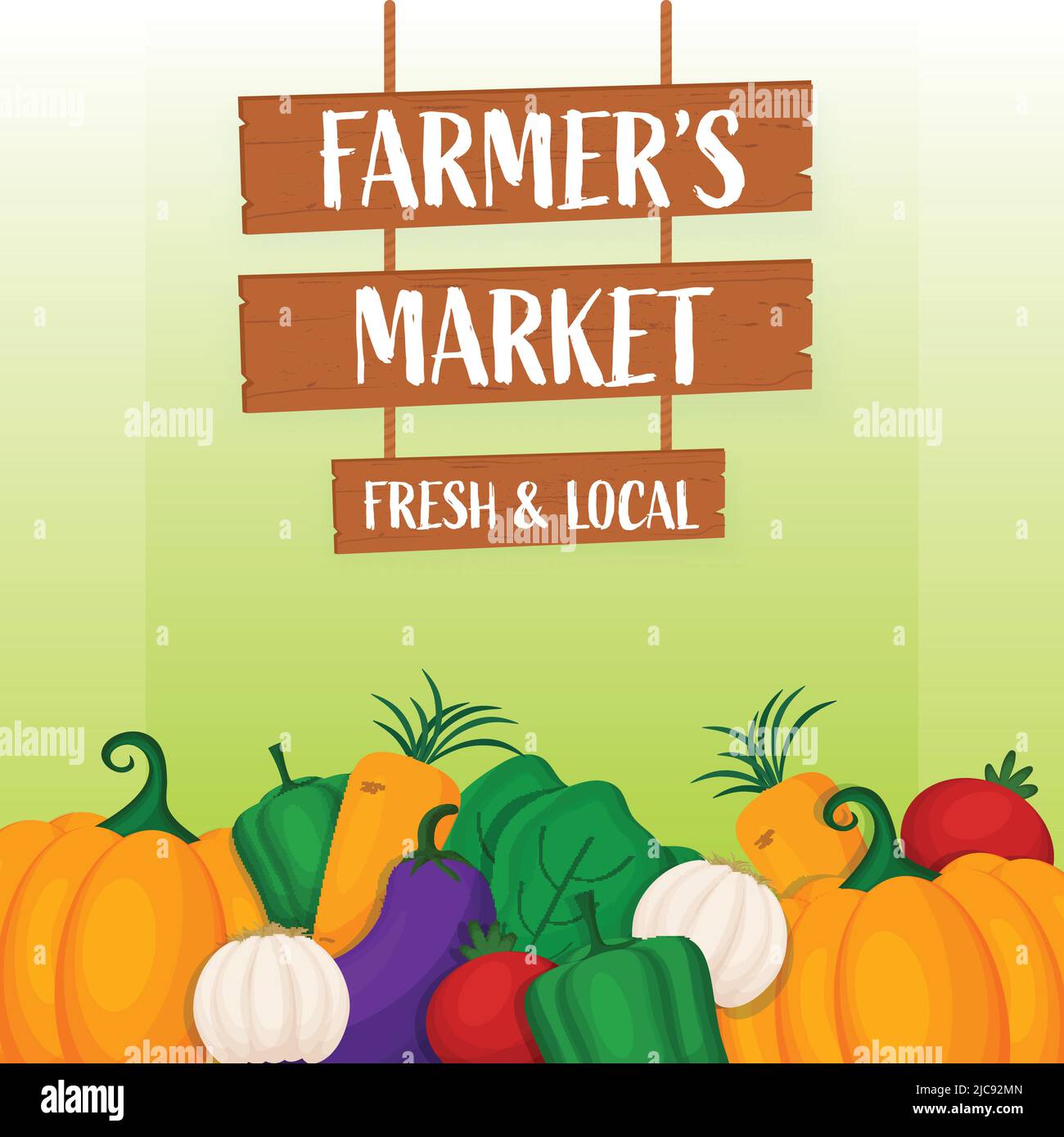 Farmers market fruit Stock Vector Images - Alamy