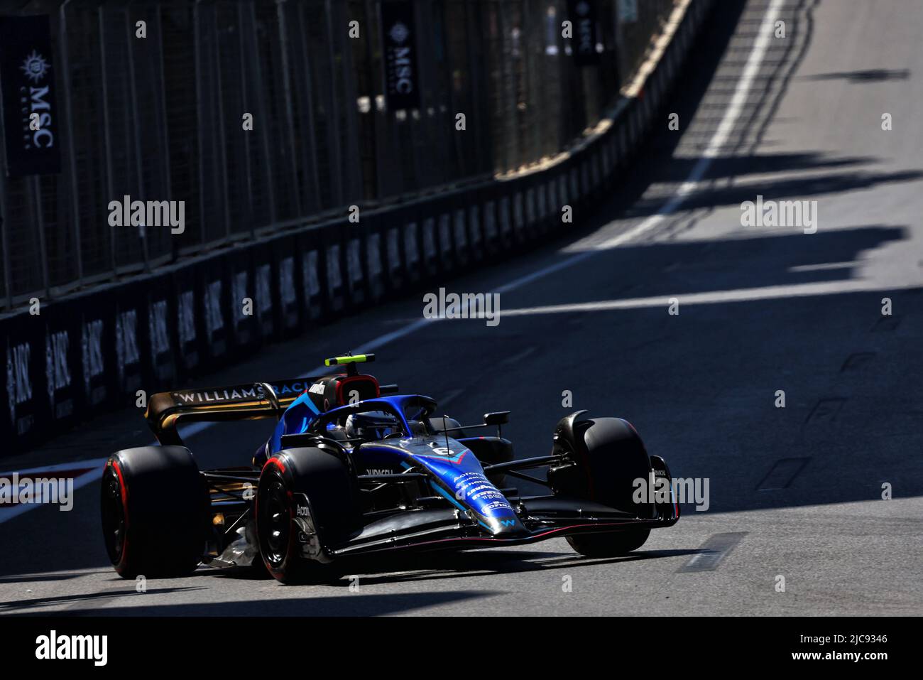 Nicholas Latifi (CDN) Williams Racing FW44. 11.06.2022. Formula 1 World Championship, Rd 8 ...
