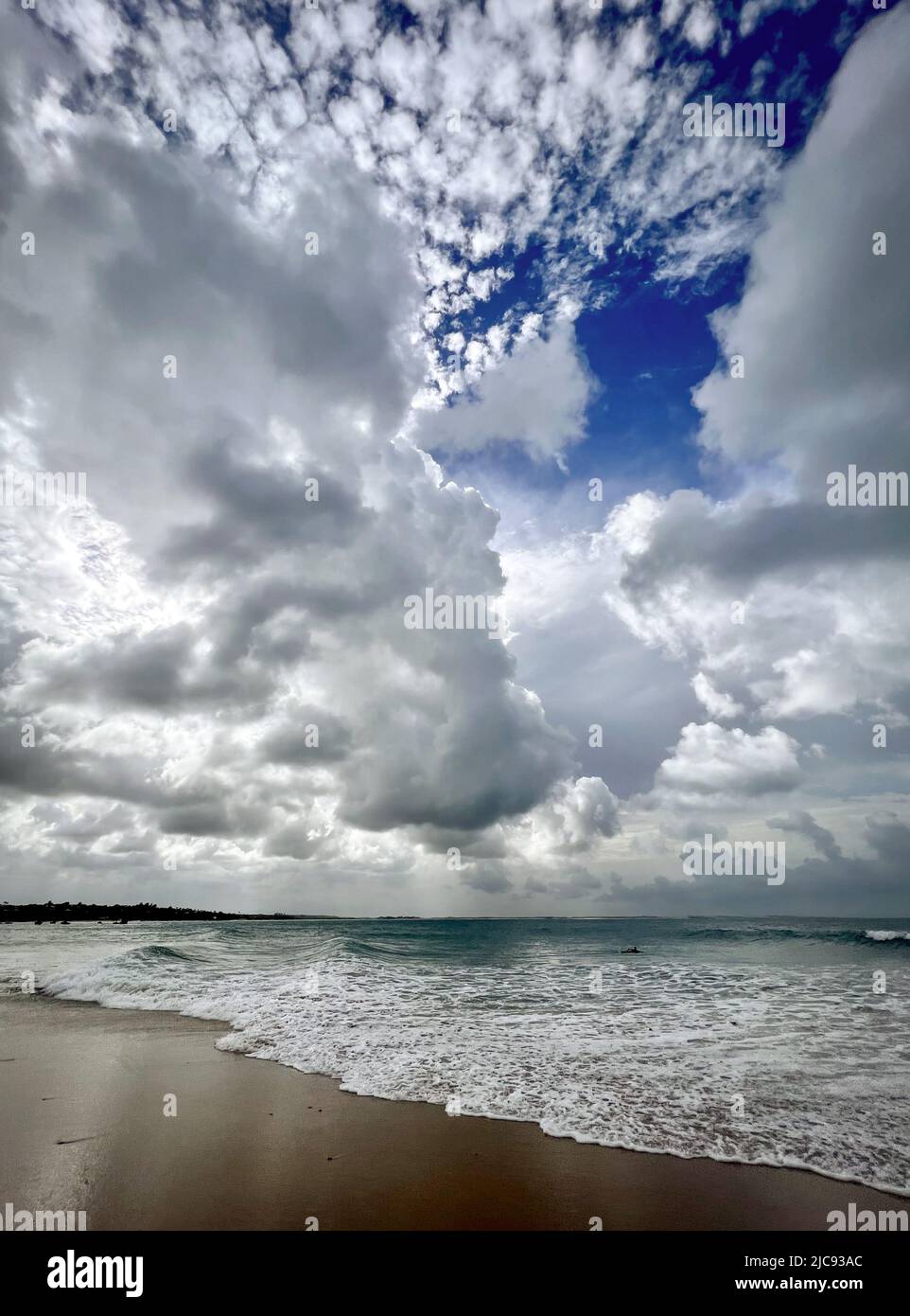 Cloudy day at a beach in Ceará, Brazil Stock Photo - Alamy