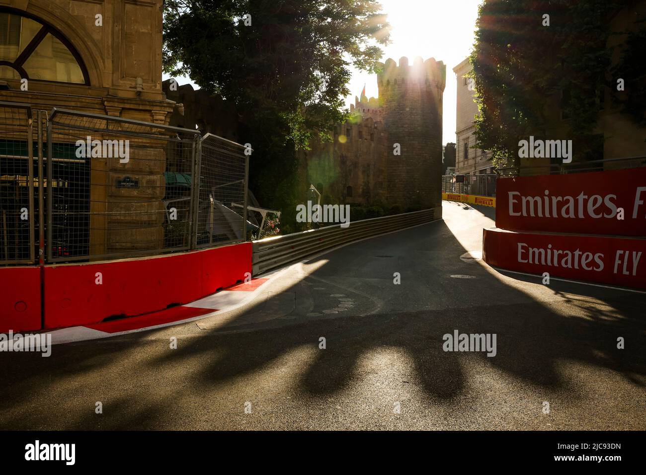 Baku, Azerbaijan. 10th June, 2022. Track impression, F1 Grand Prix of ...