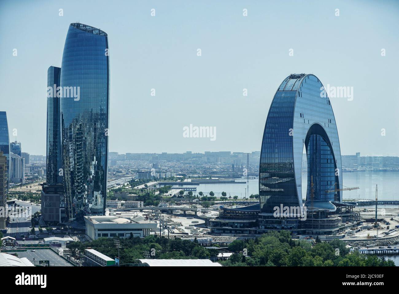 Baku, Azerbaijan. 9th June, 2022. Track impression, F1 Grand Prix of ...