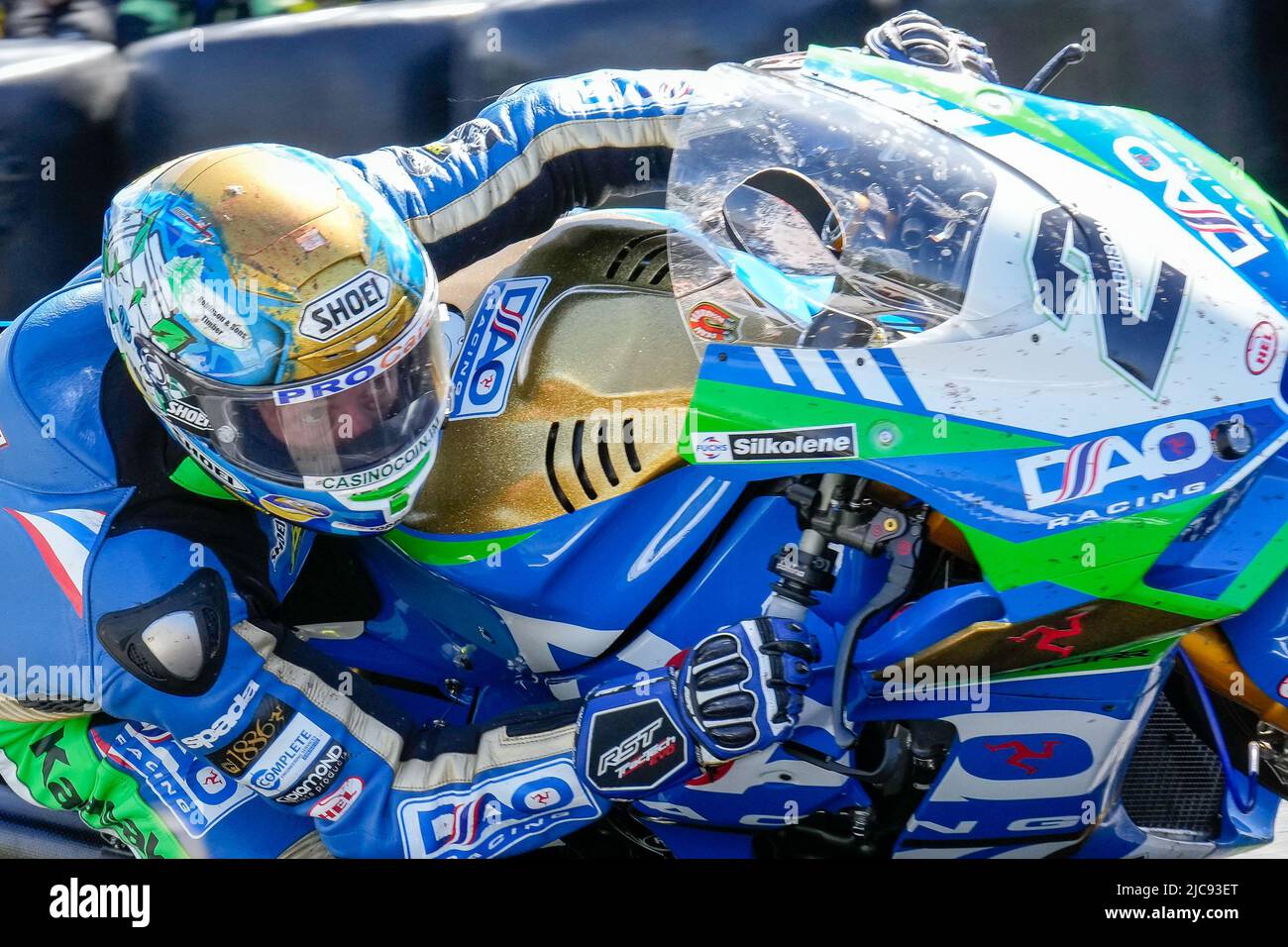 Douglas, Isle Of Man. 11th June, 2022. Dean Harrison (1000 Kawasaki ...