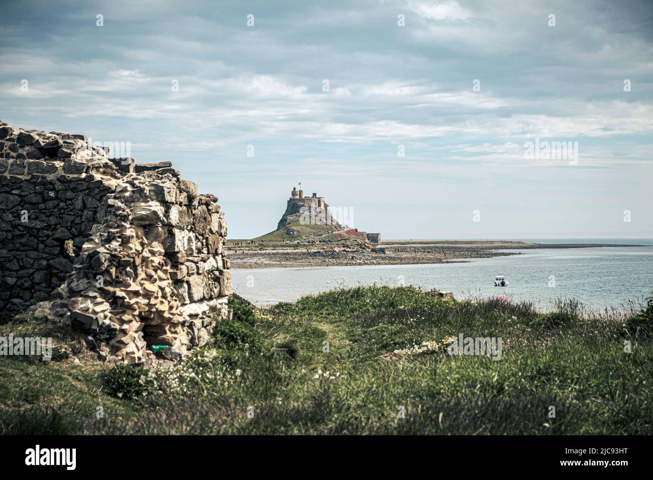 Holy Island, Lindisfarne, Northumberland, England Stock Photo - Alamy