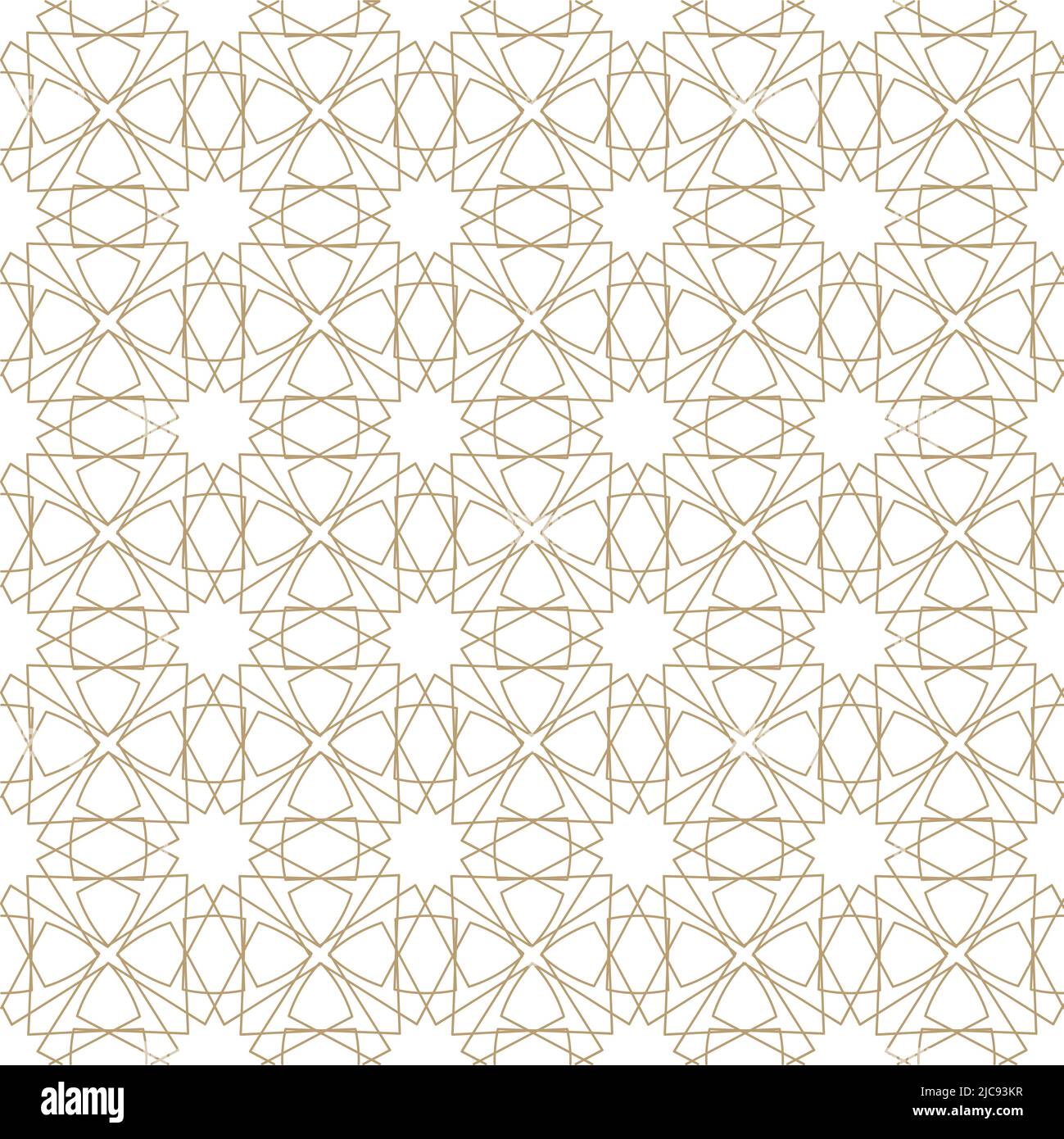 Seamless Arabesque Pattern Background Stock Vector Image & Art - Alamy