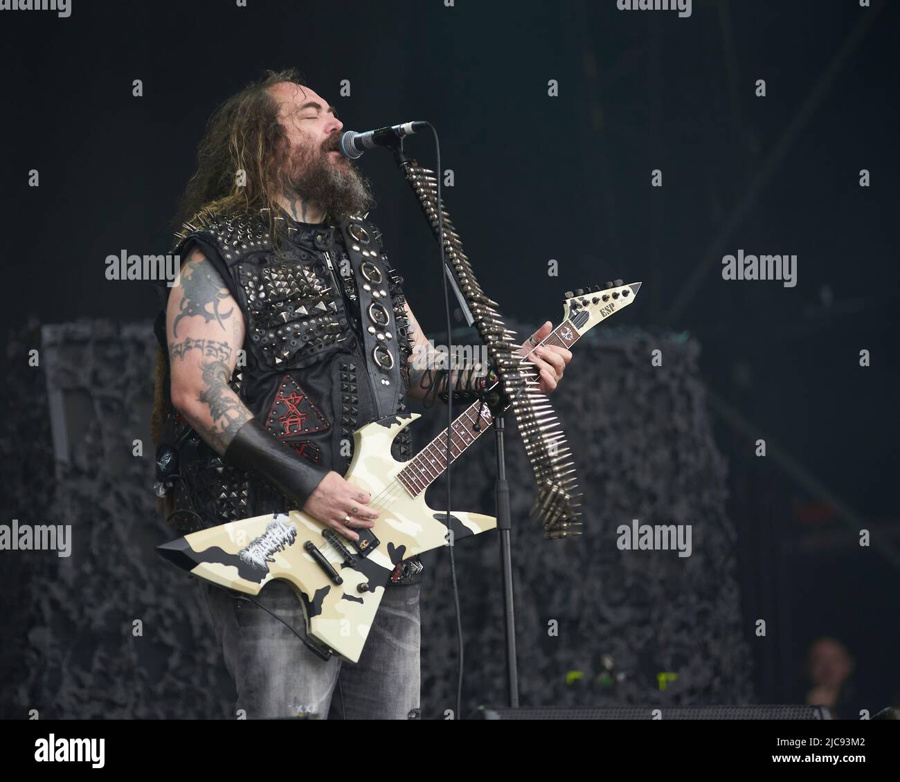 Max Cavalera of Soulfly Performs at Bloodstock Festival, Catton Park ...