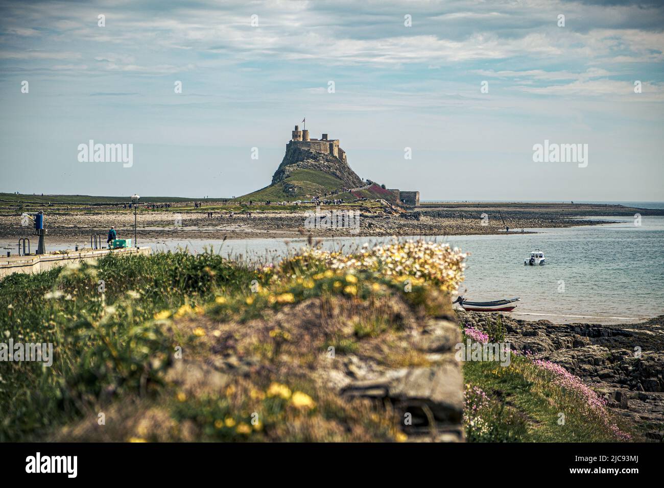 Holy Island, Lindisfarne, Northumberland, England Stock Photo - Alamy